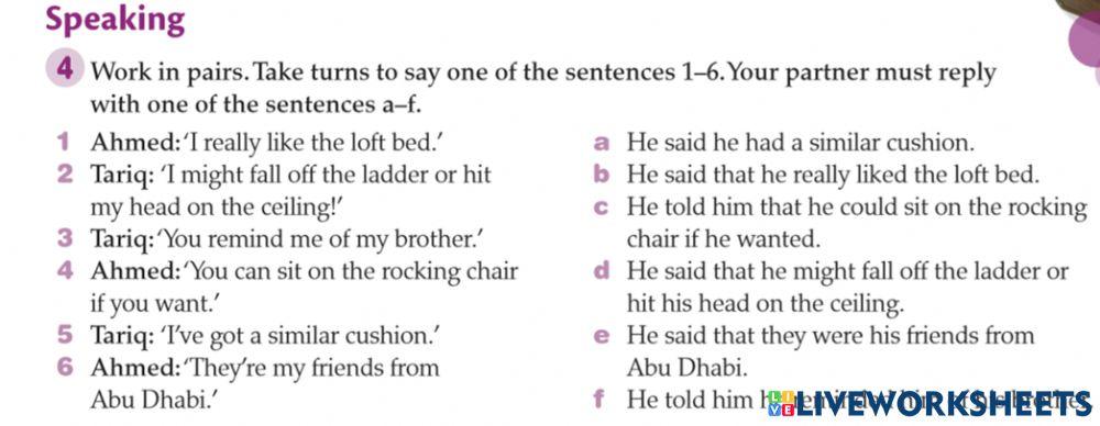 Possessions and Personal Space worksheet | Live Worksheets