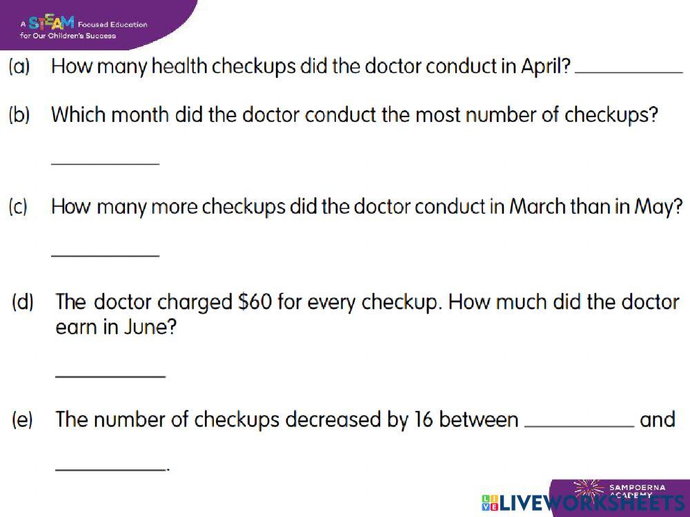 Line Graphs online exercise for | Live Worksheets