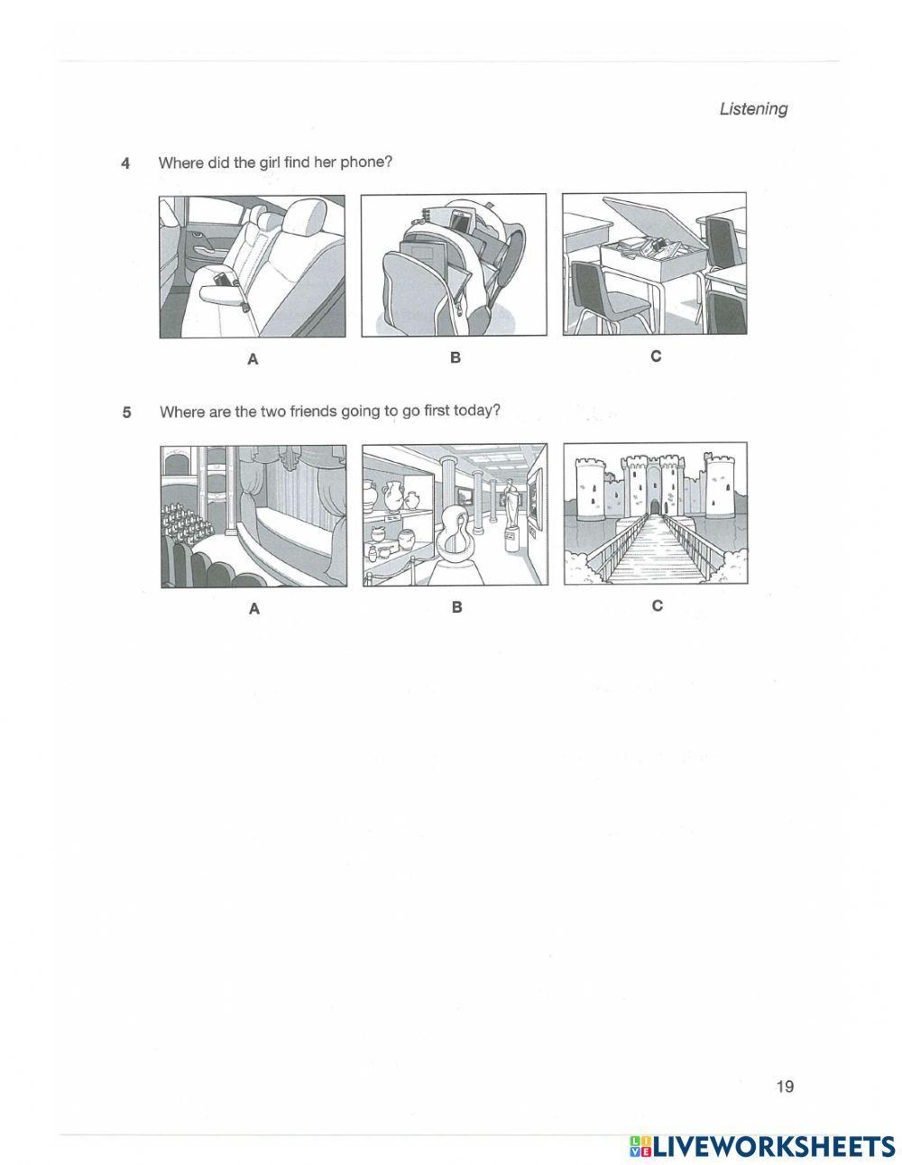 Ket Authentic Worksheet Live Worksheets