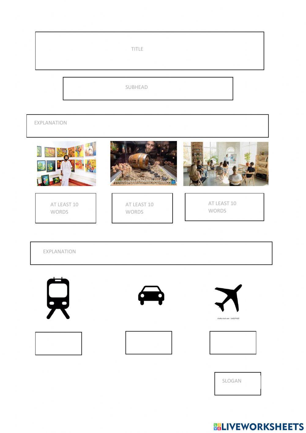 Leaflet WORKSHEET online exercise for | Live Worksheets