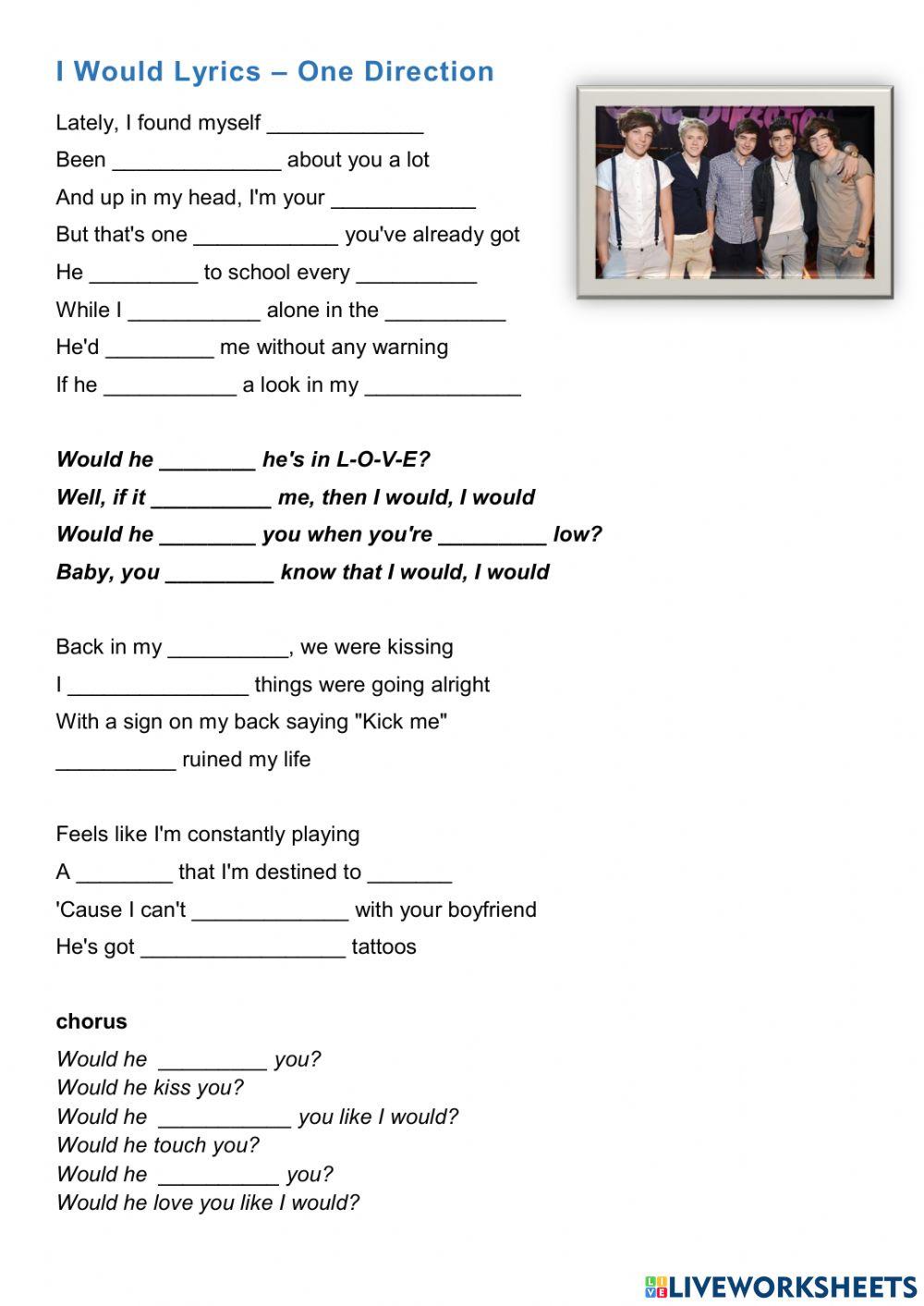 I would interactive worksheet | Live Worksheets
