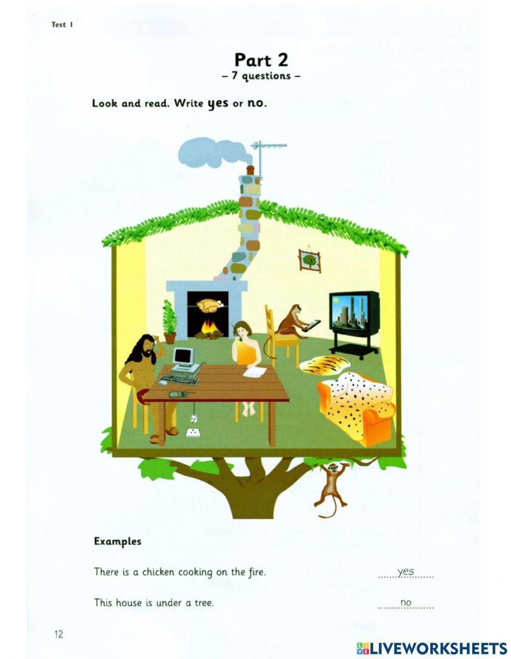 Flyers - Test 1… | Free Interactive Worksheets | 2067018