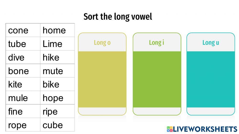 Phonics revision | Free Interactive Worksheets | 2067221