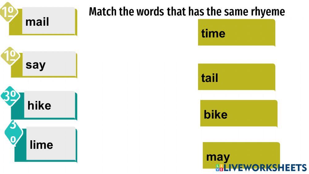 Phonics revision online exercise | Live Worksheets