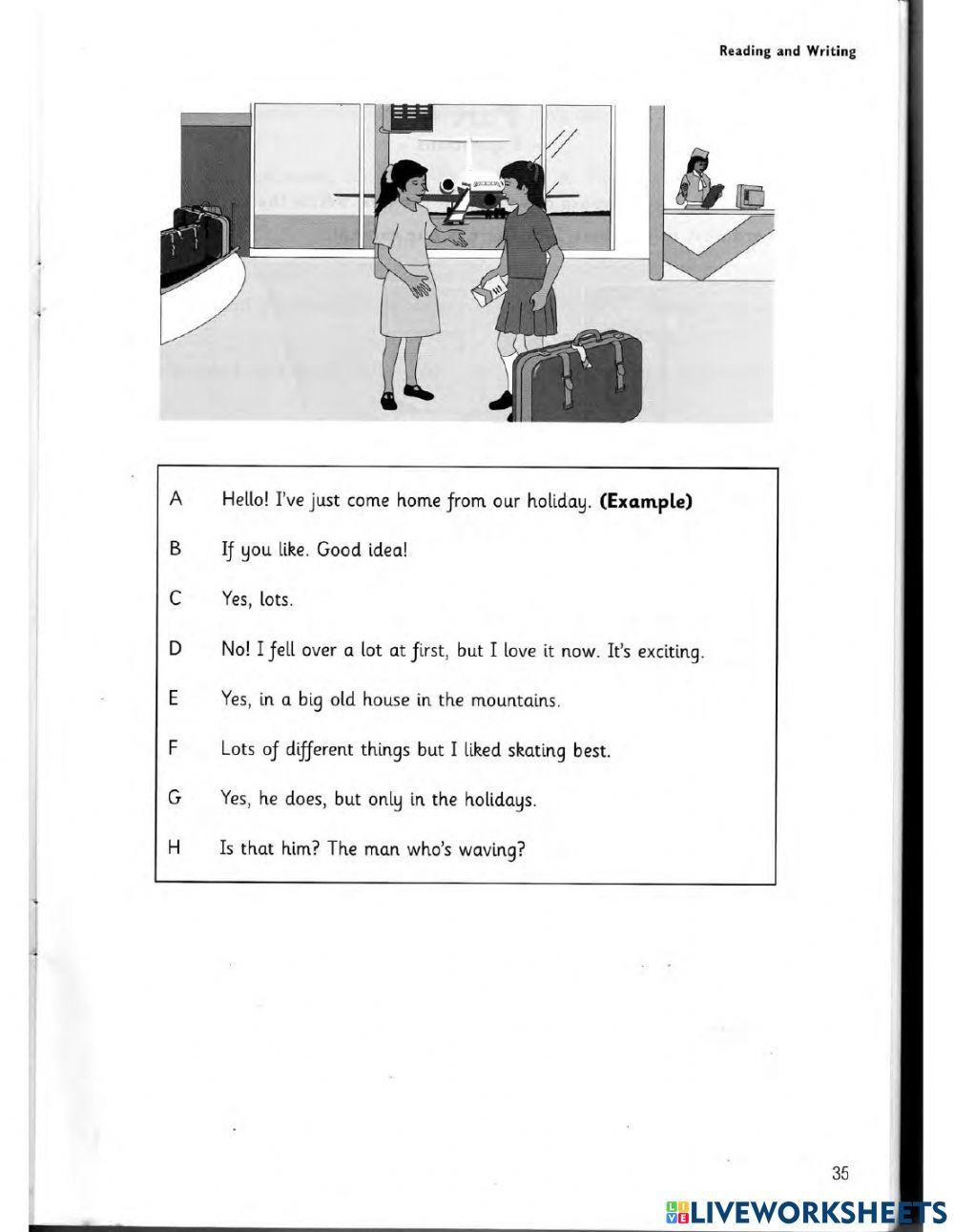 Flyers - Test 2… | Free Interactive Worksheets | 2067431