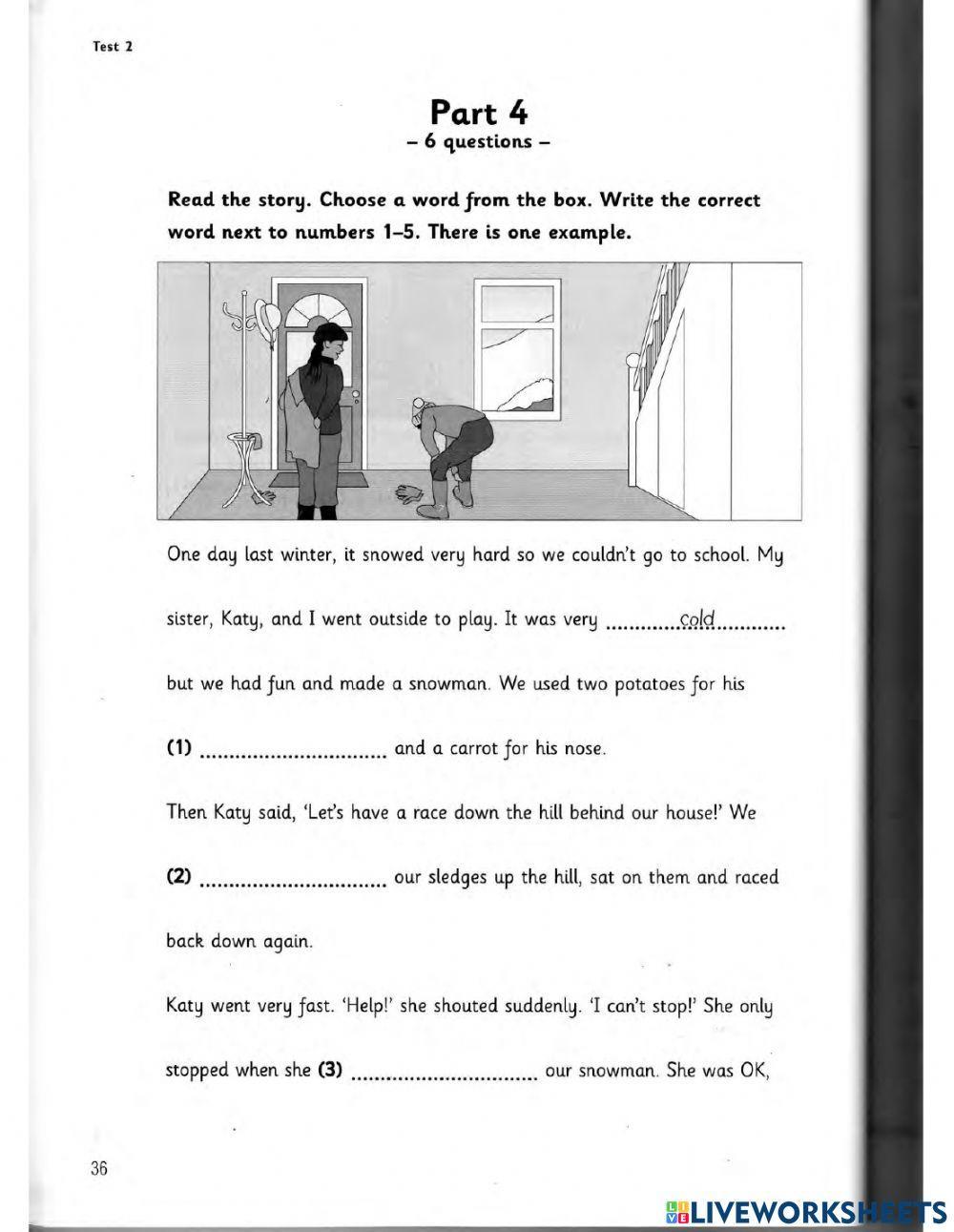 Flyers - Test 2… | Free Interactive Worksheets | 2067431