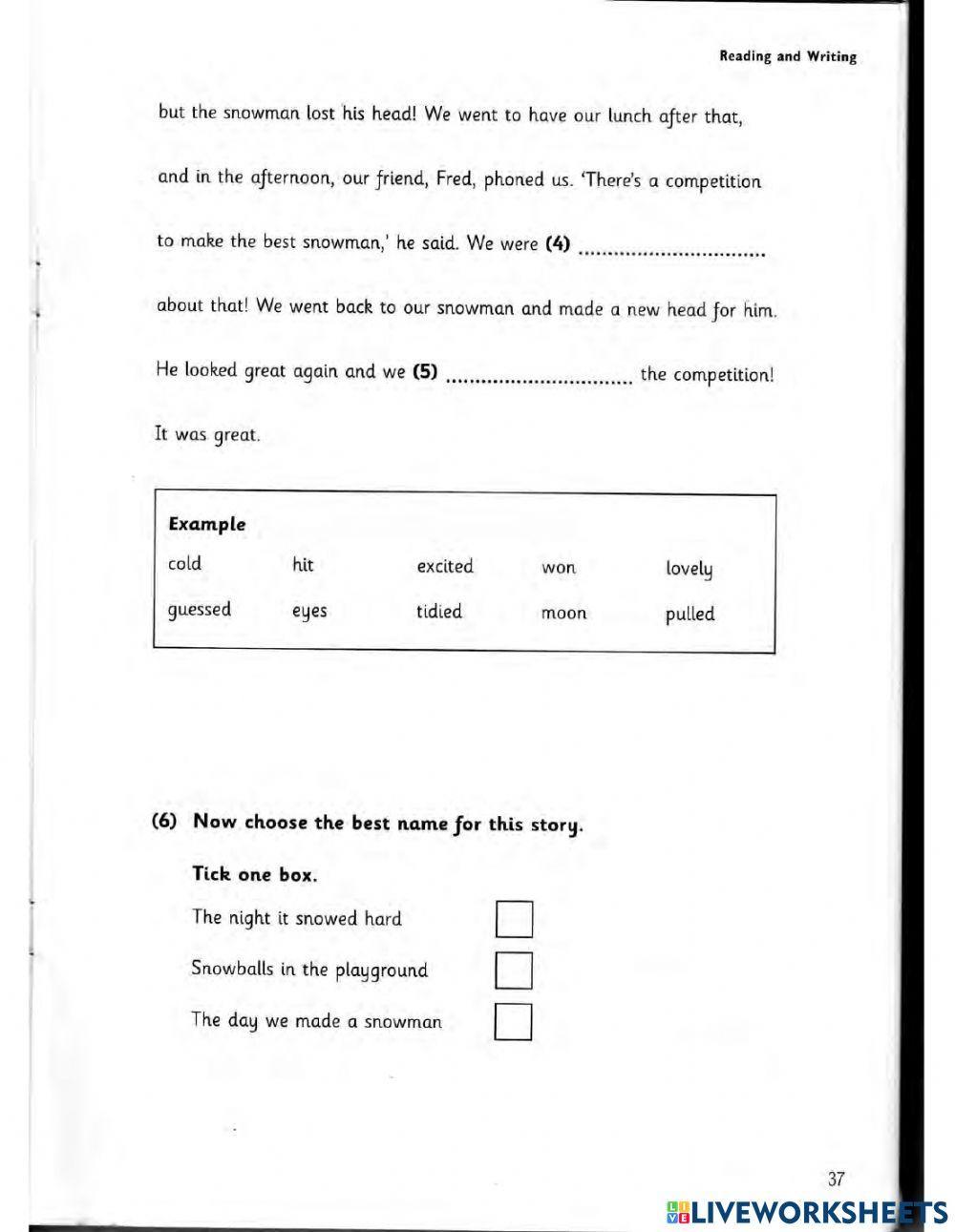 Flyers - Test 2… | Free Interactive Worksheets | 2067431