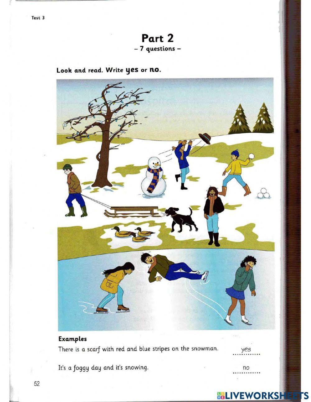 Flyers - Test 3… | Free Interactive Worksheets | 2067435