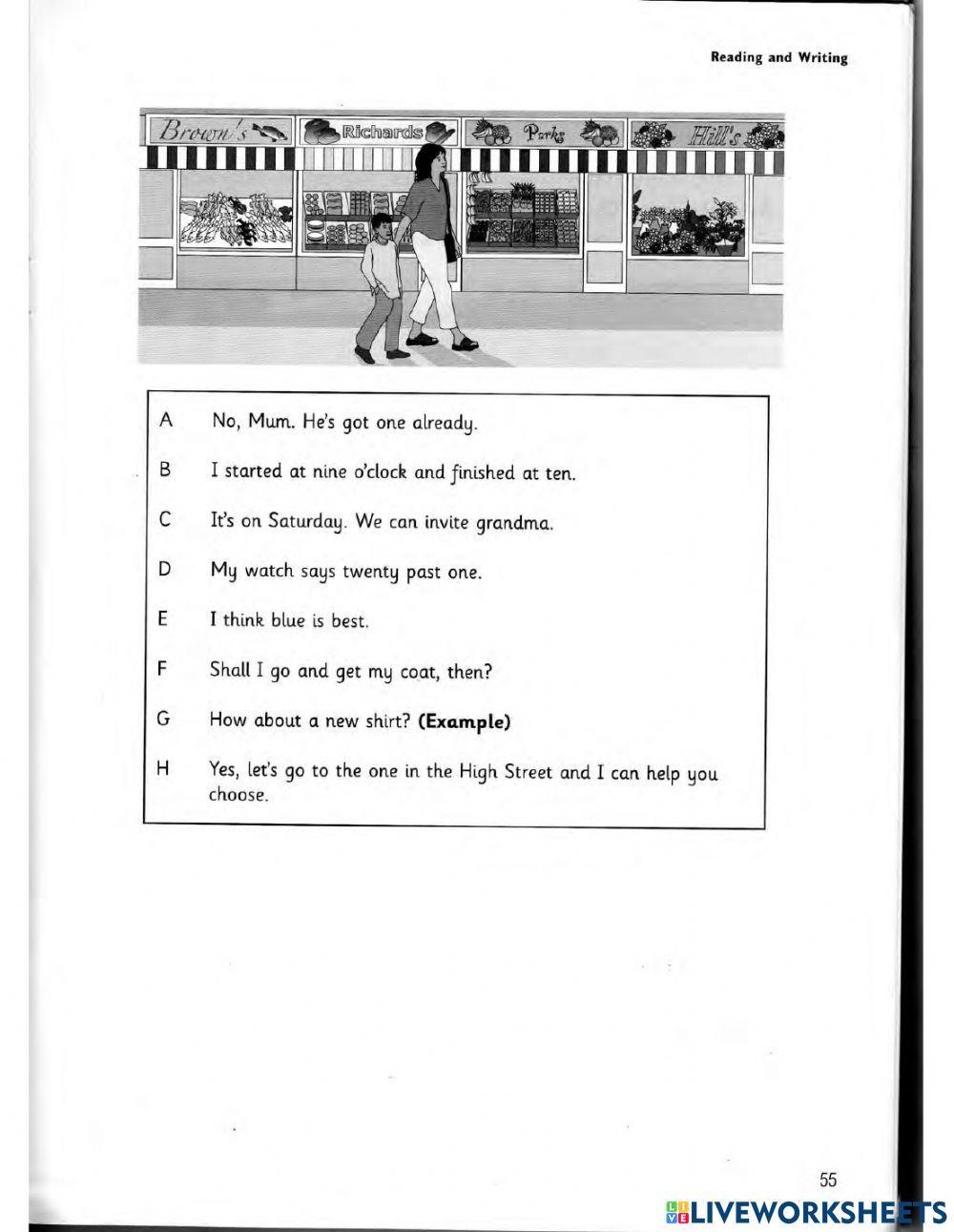 Flyers - Test 3… | Free Interactive Worksheets | 2067435