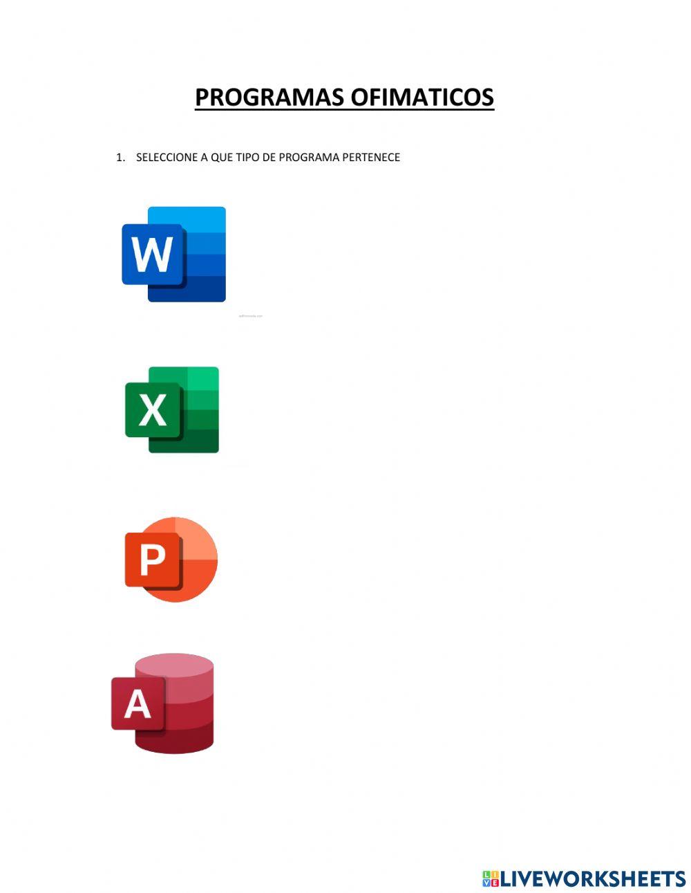 PROGRAMAS OFIMATICOS 1122 | Marily_Yenifer | Live