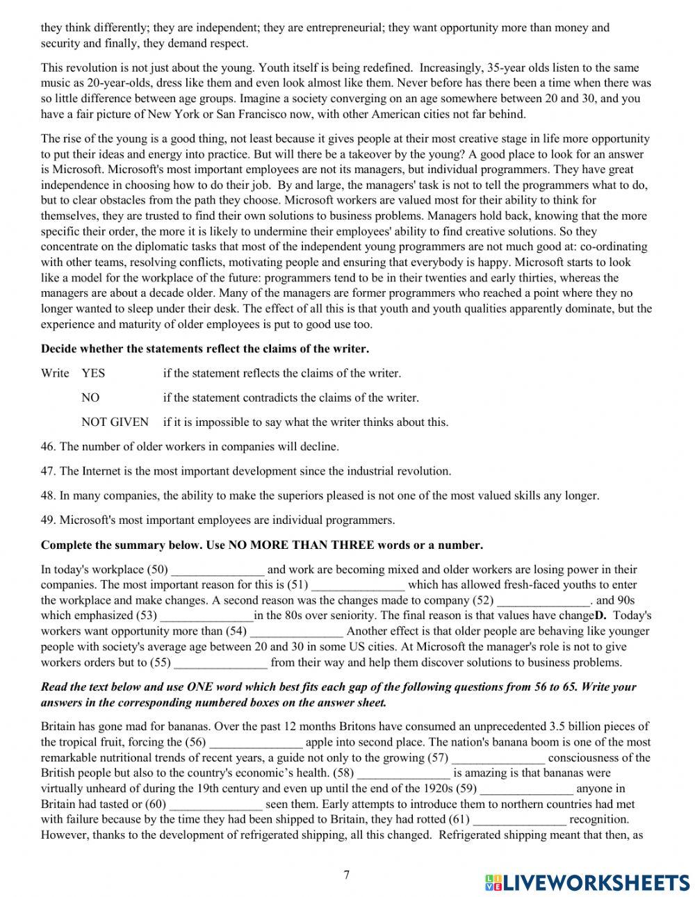 CSP 2022 online exercise for | Live Worksheets