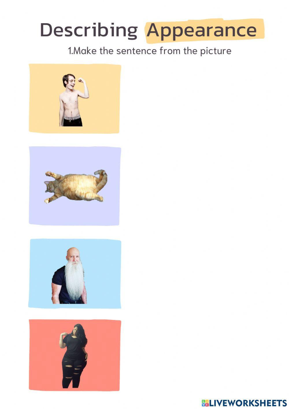 Appearance 2 online exercise for | Live Worksheets