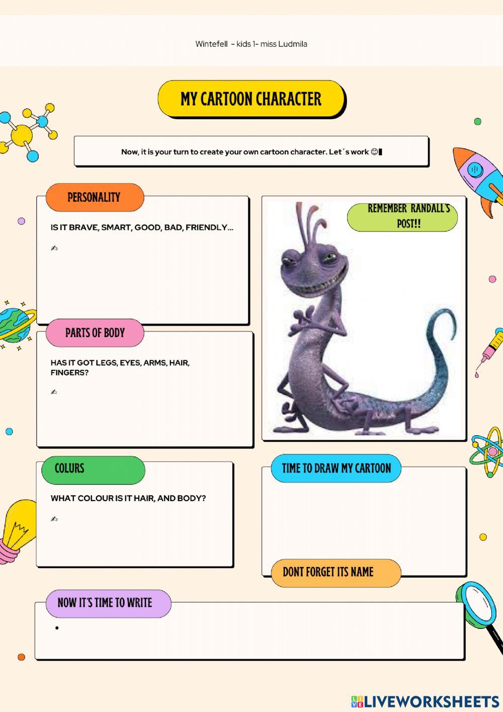 Create your own cartoon character 2069795 | Ludmila