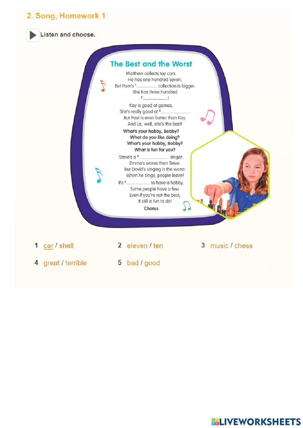 2071011 | Hobbies - Song 1 | Andrea_Villanueva