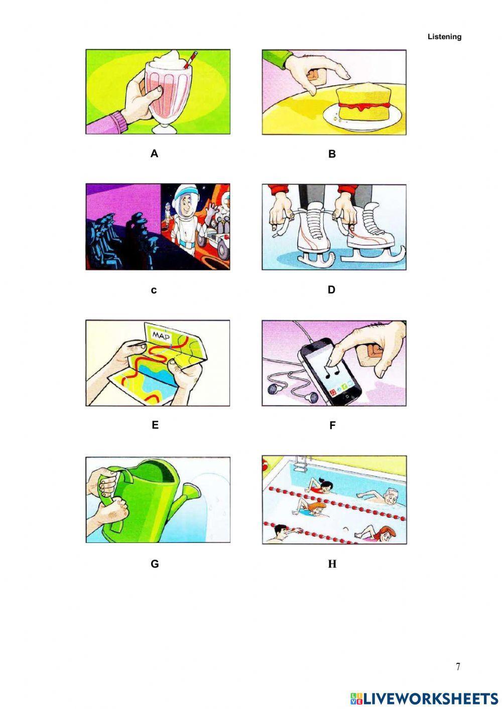 Movers 2 Test 1… | Free Interactive Worksheets | 2070644