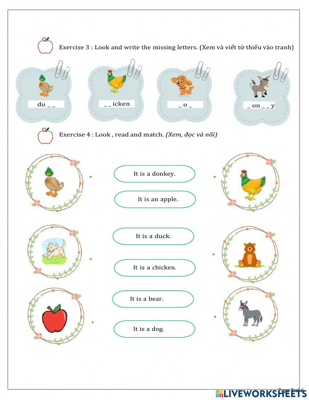 The letter d exercise | Live Worksheets