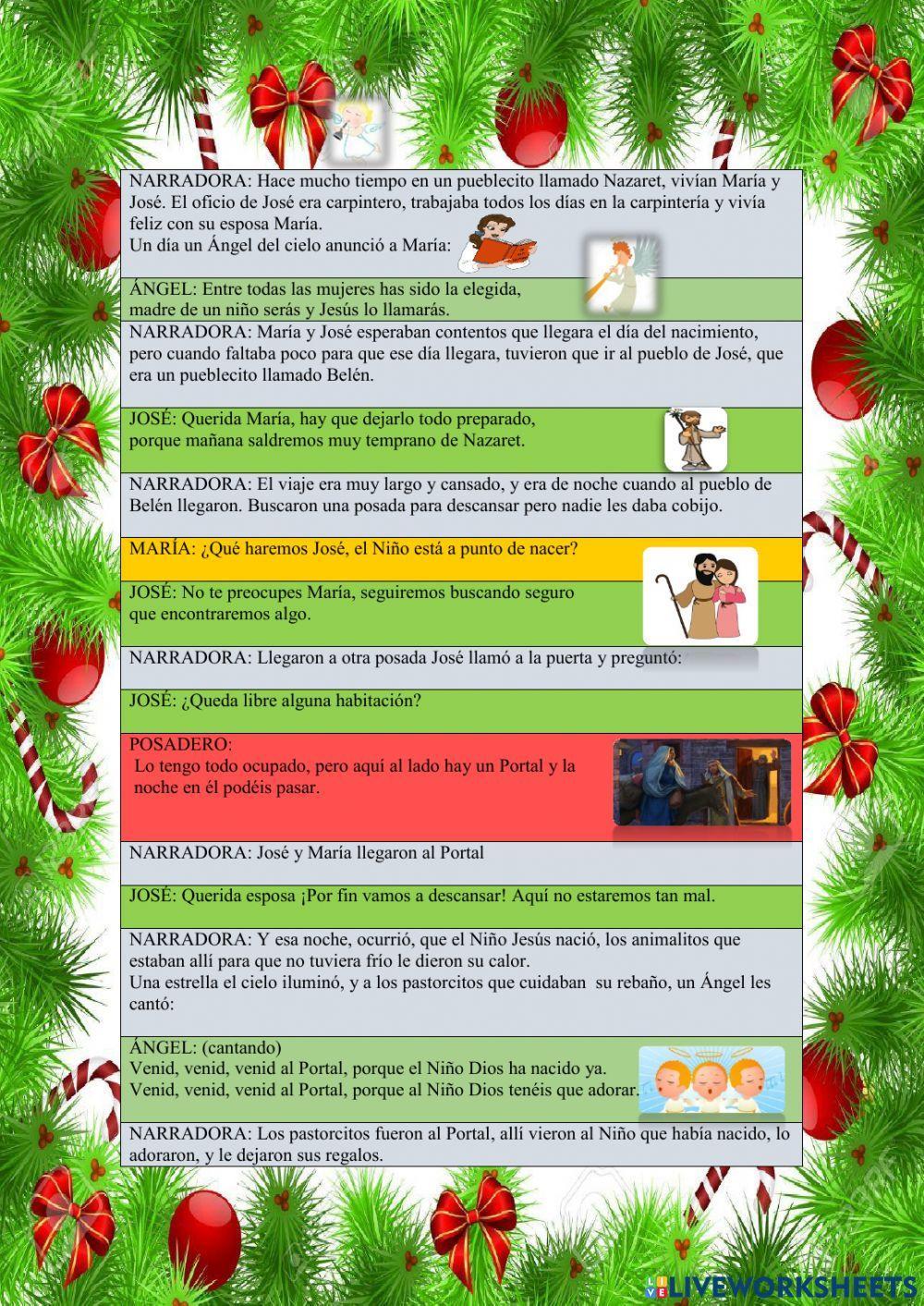 Lectura compren… | Free Interactive Worksheets | 2071695