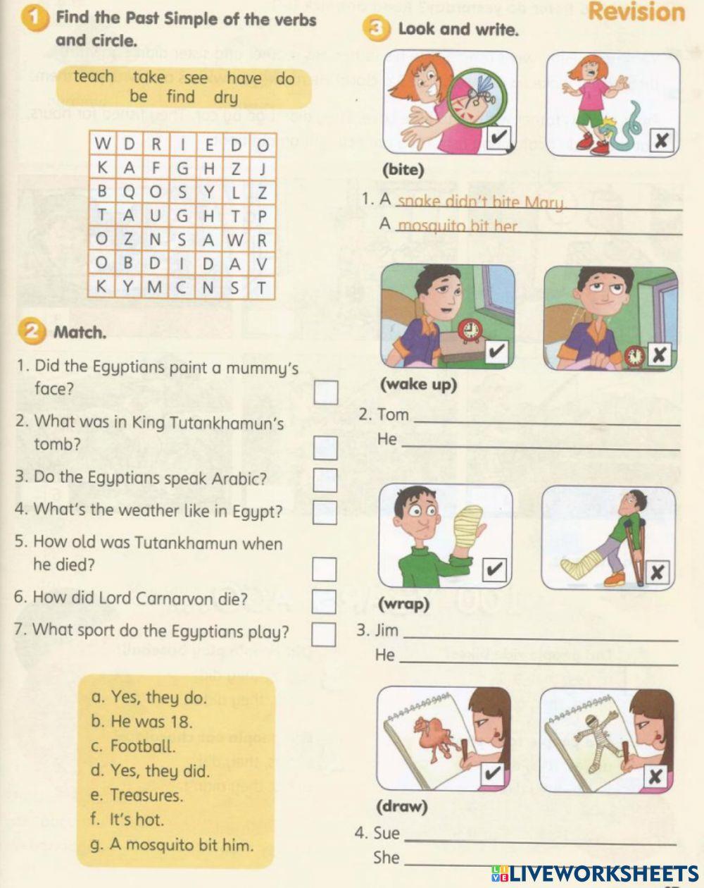 GSP 4 WB - Page 27 worksheet | Live Worksheets