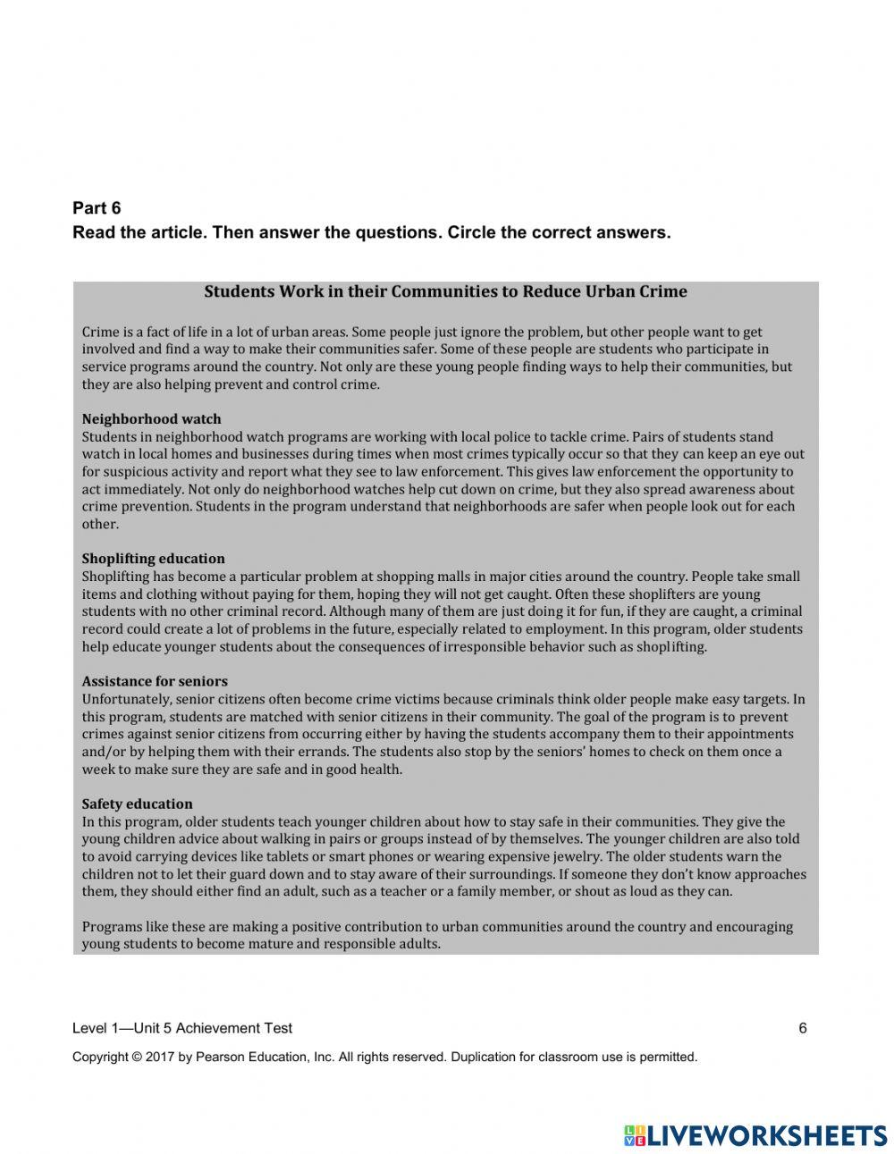 Summit 1 - Unit… | Free Interactive Worksheets | 4300454