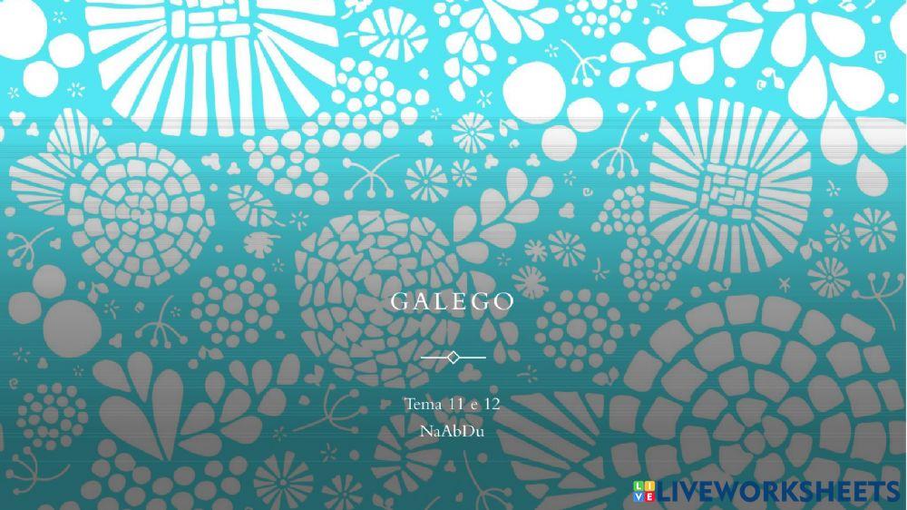 Galego interactive worksheet | Live Worksheets