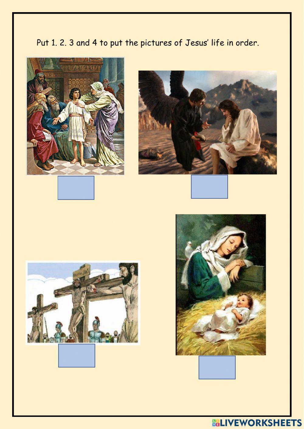 Religious | Free Interactive Worksheets | 2075356