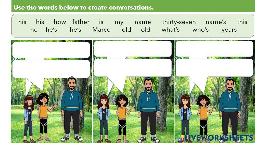 L8 - A16 - Asking about age, Writing worksheet | Live Worksheets