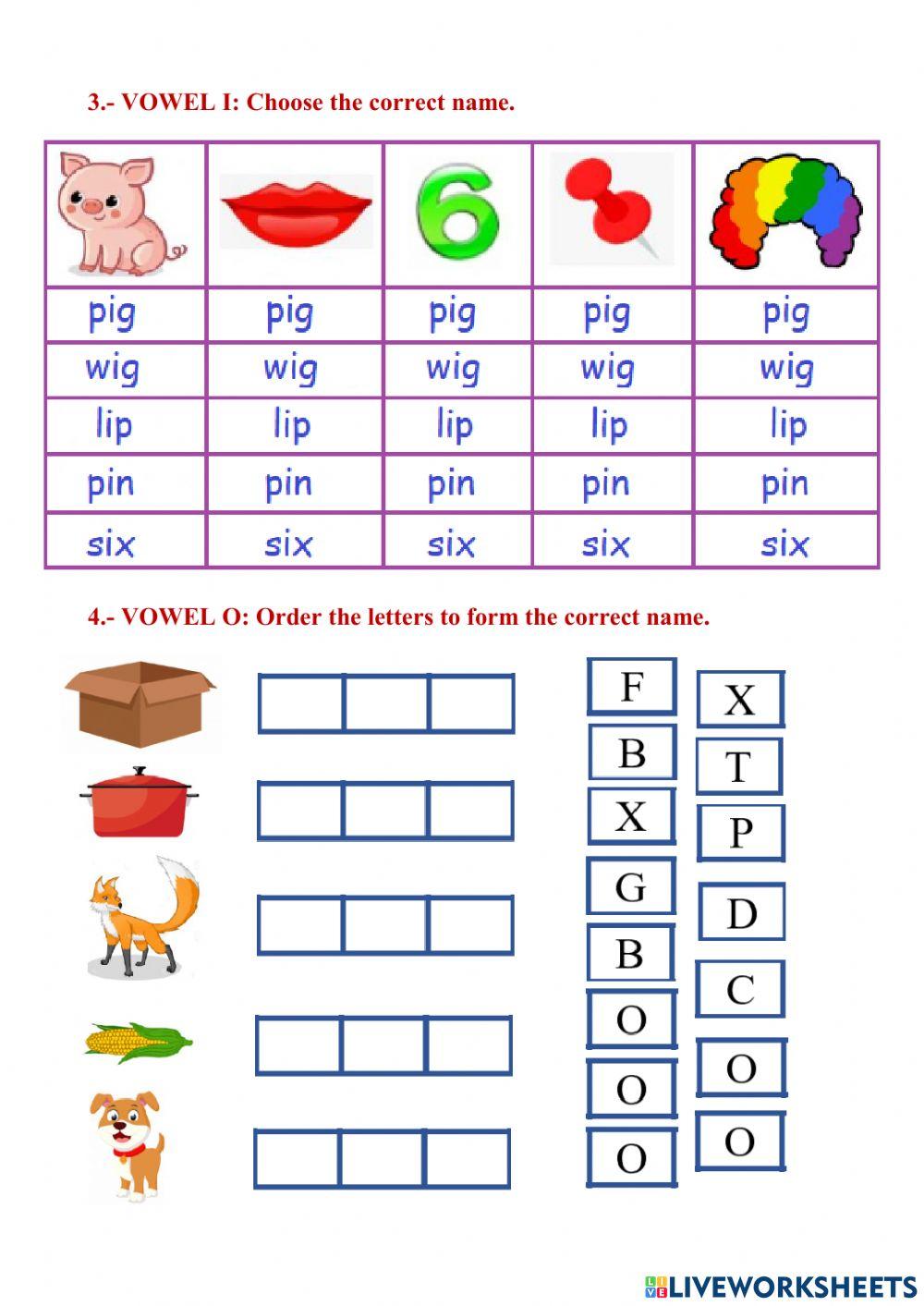 2nd lesson online exercise for | Live Worksheets
