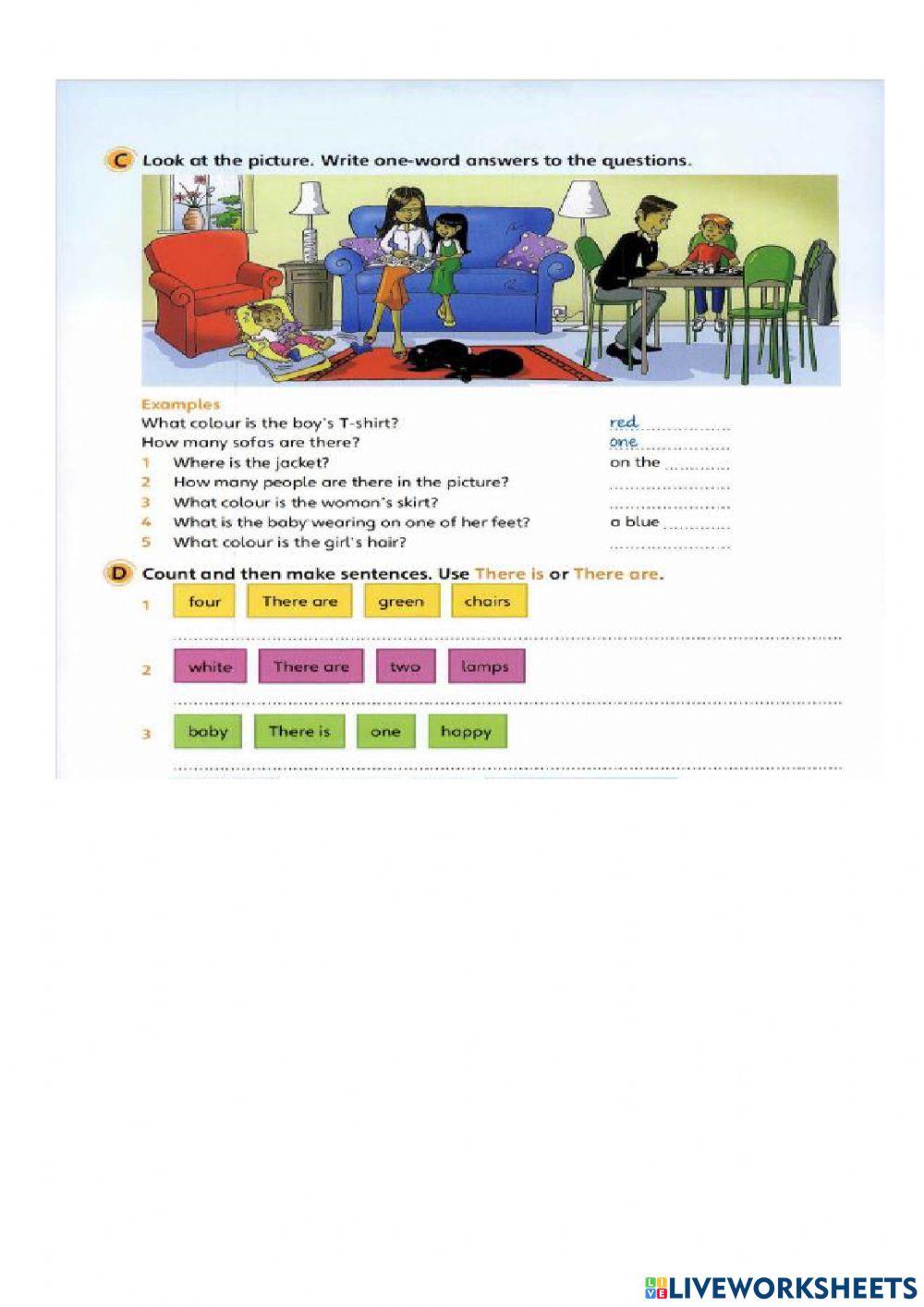 Clothes online exercise for grade 3 | Live Worksheets