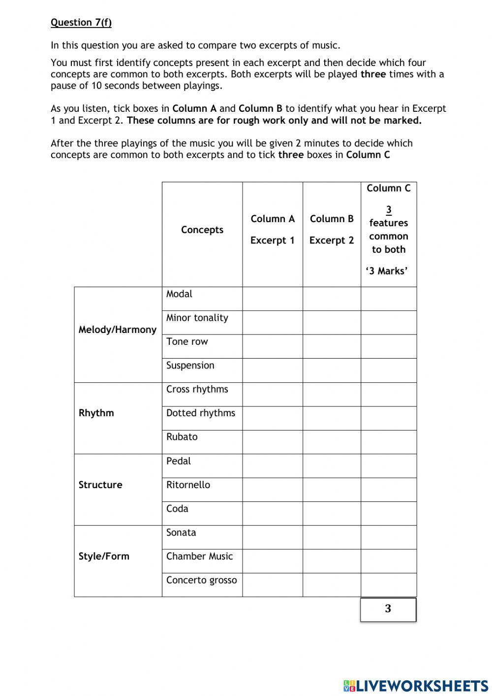 Higher Question 7 paper 2 2078568 | Mus17 | Live