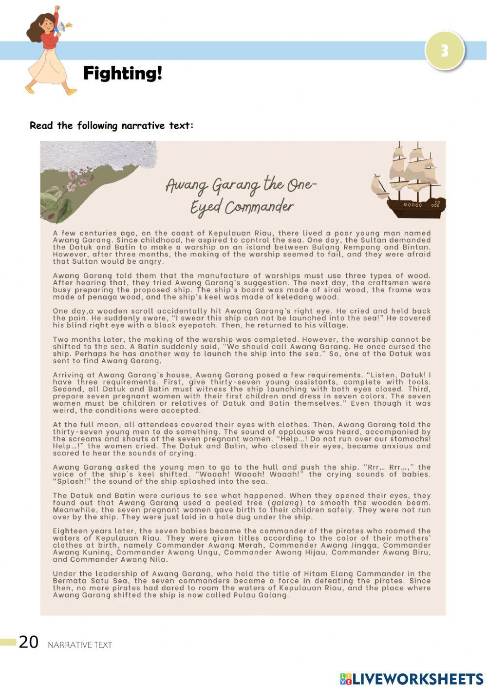 Narrative Text 2 4254582 | celliaapridita