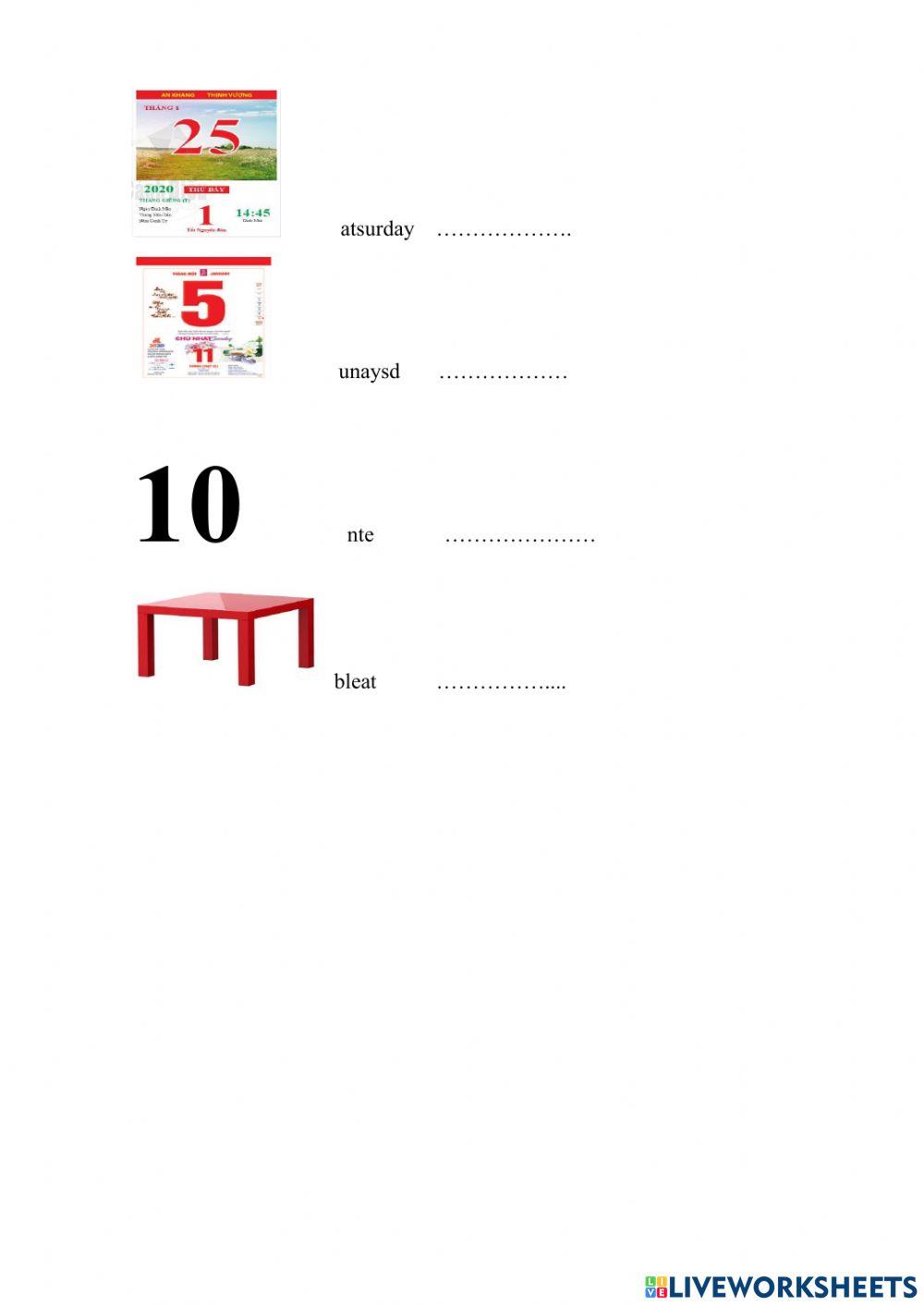 LETER Q,R,S,T online exercise for | Live Worksheets