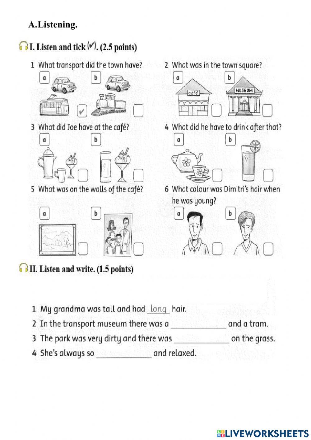 Ending course test worksheet | Live Worksheets