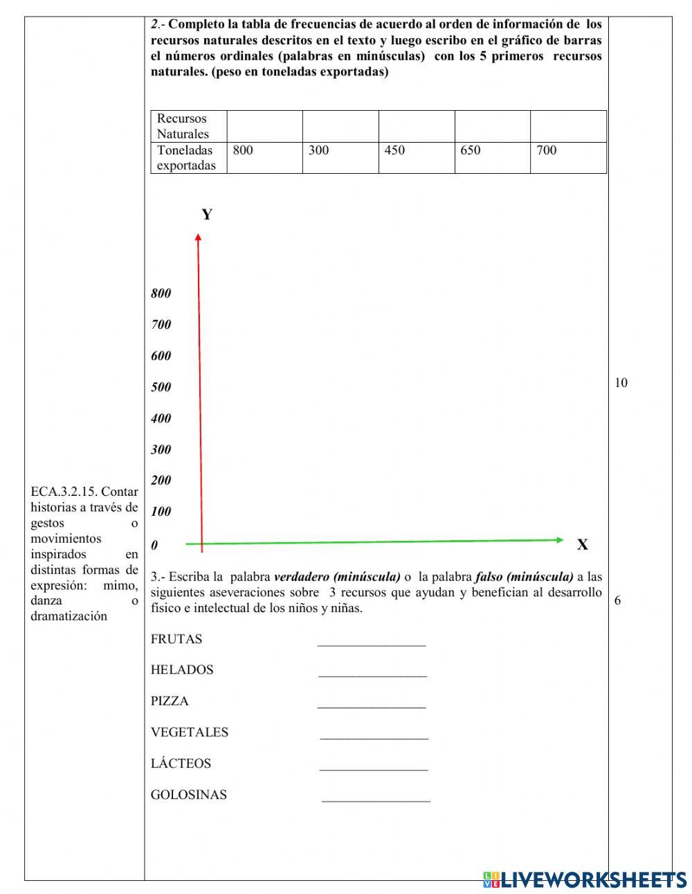 Miner worksheet | Live Worksheets