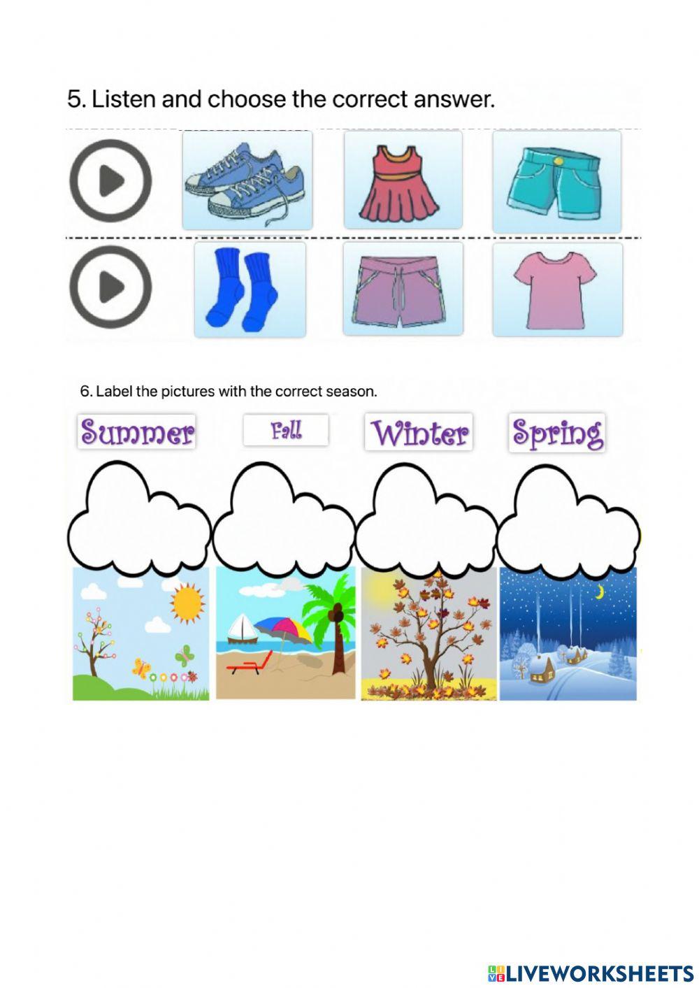 First grade Second Term Exam 4117120 | Nicole Feijoo