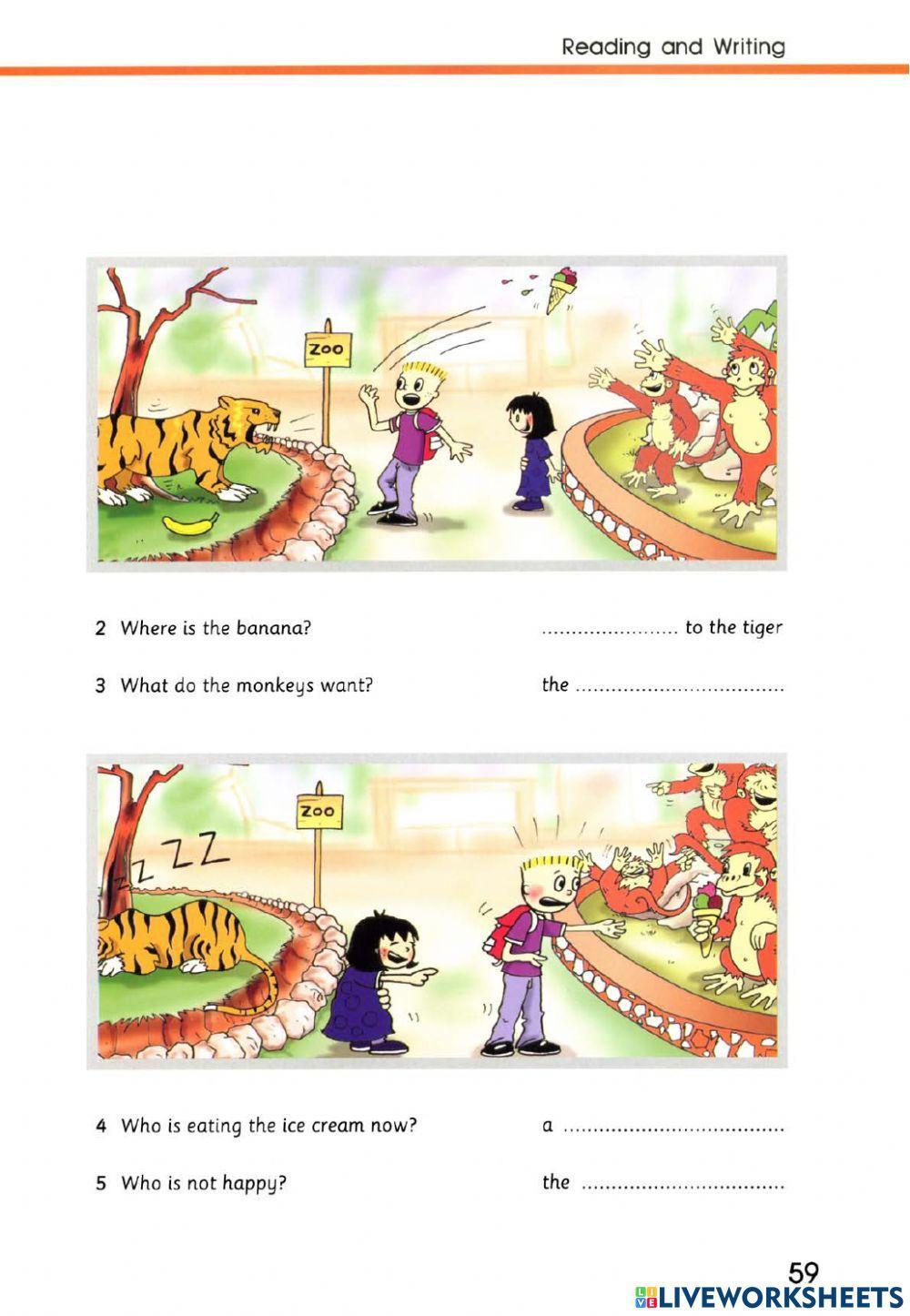 Starters 2, Test 4, Reading and Writing 6887378