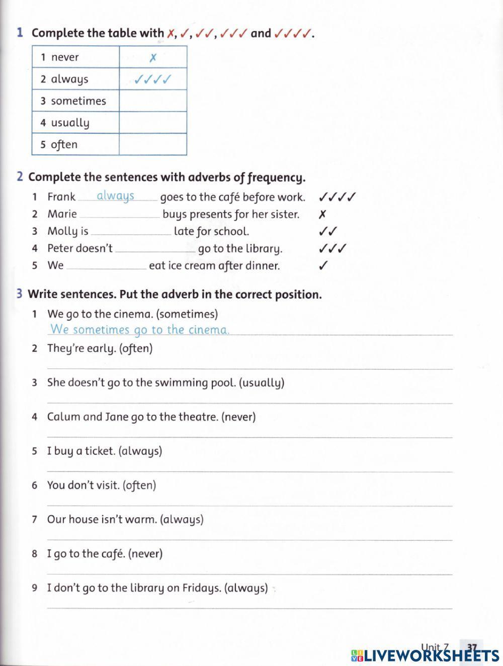 Free time 2083491 | Sol Grisel Golzman | Live Worksheets