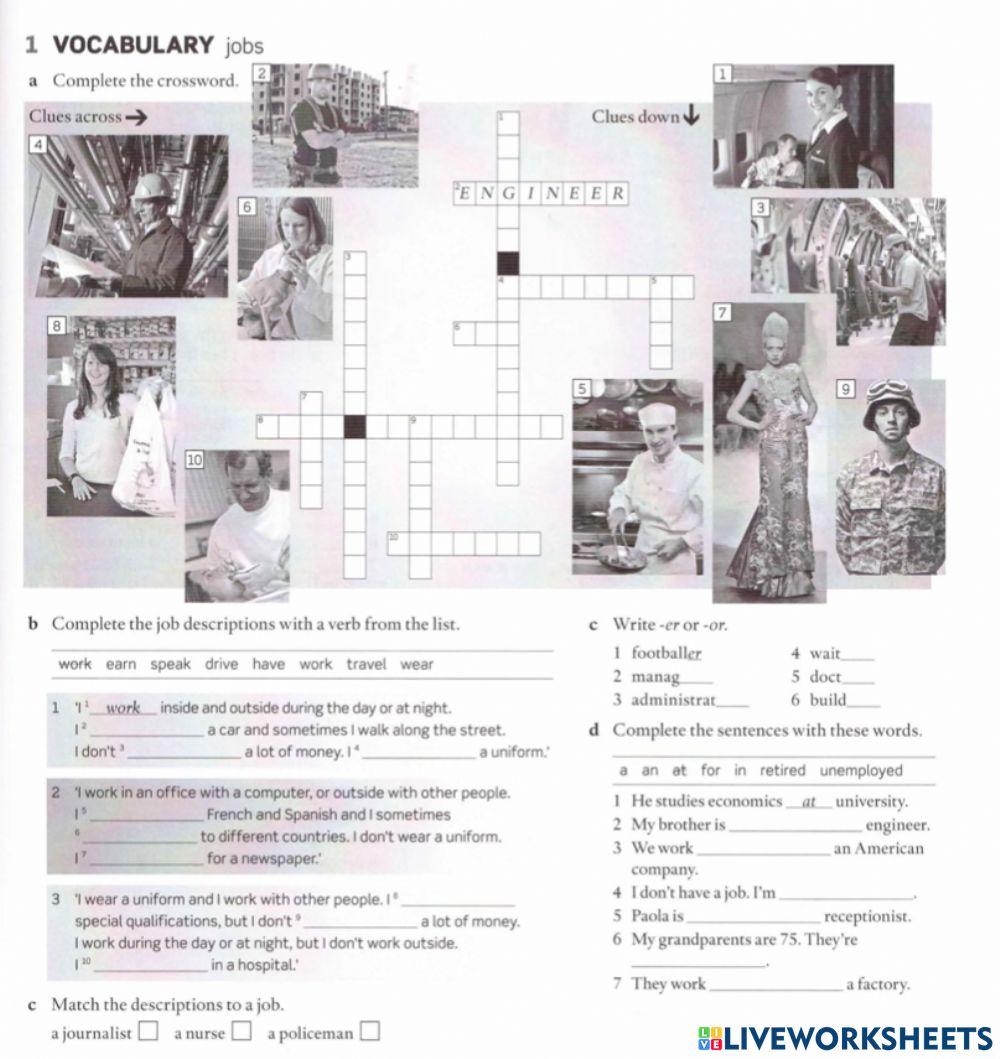 NEF elementary 3B interactive worksheet | Live Worksheets