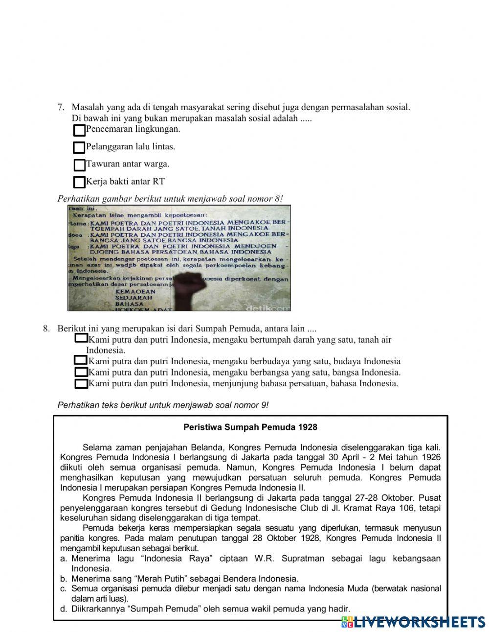 Pat ips interactive exercise | Live Worksheets