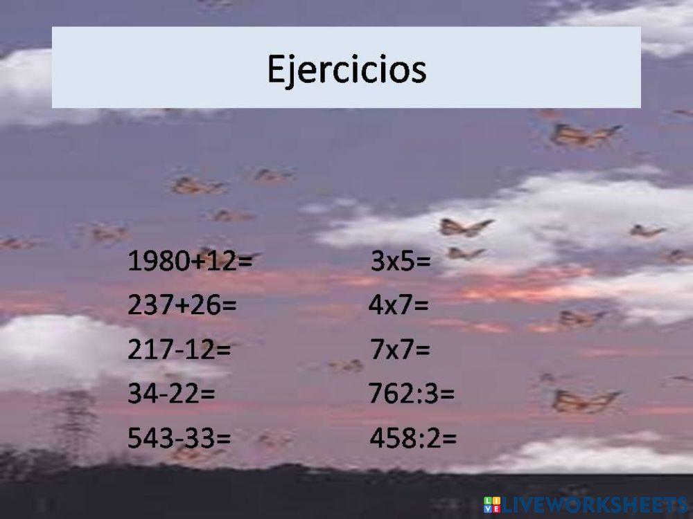 Ejercicios 4°A maytte 2060214 | maytte2009 | Live