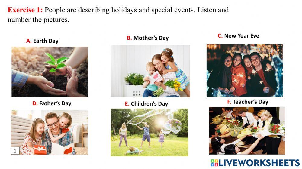 Topic Special Days 2060230 | Nguyen Thi Ngoc Tram | Live