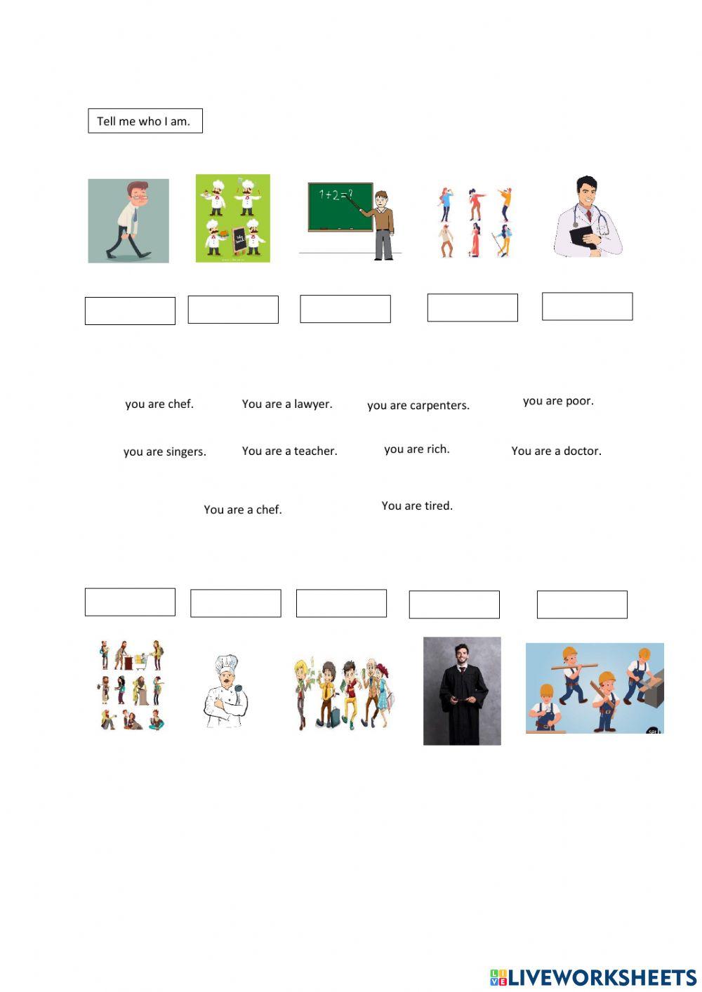 You are activity | Live Worksheets