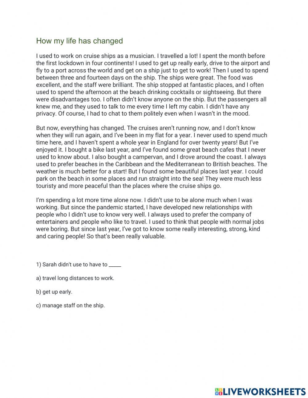 How my life has changed 2372614 | Duy Võ Tú Trinh | Live