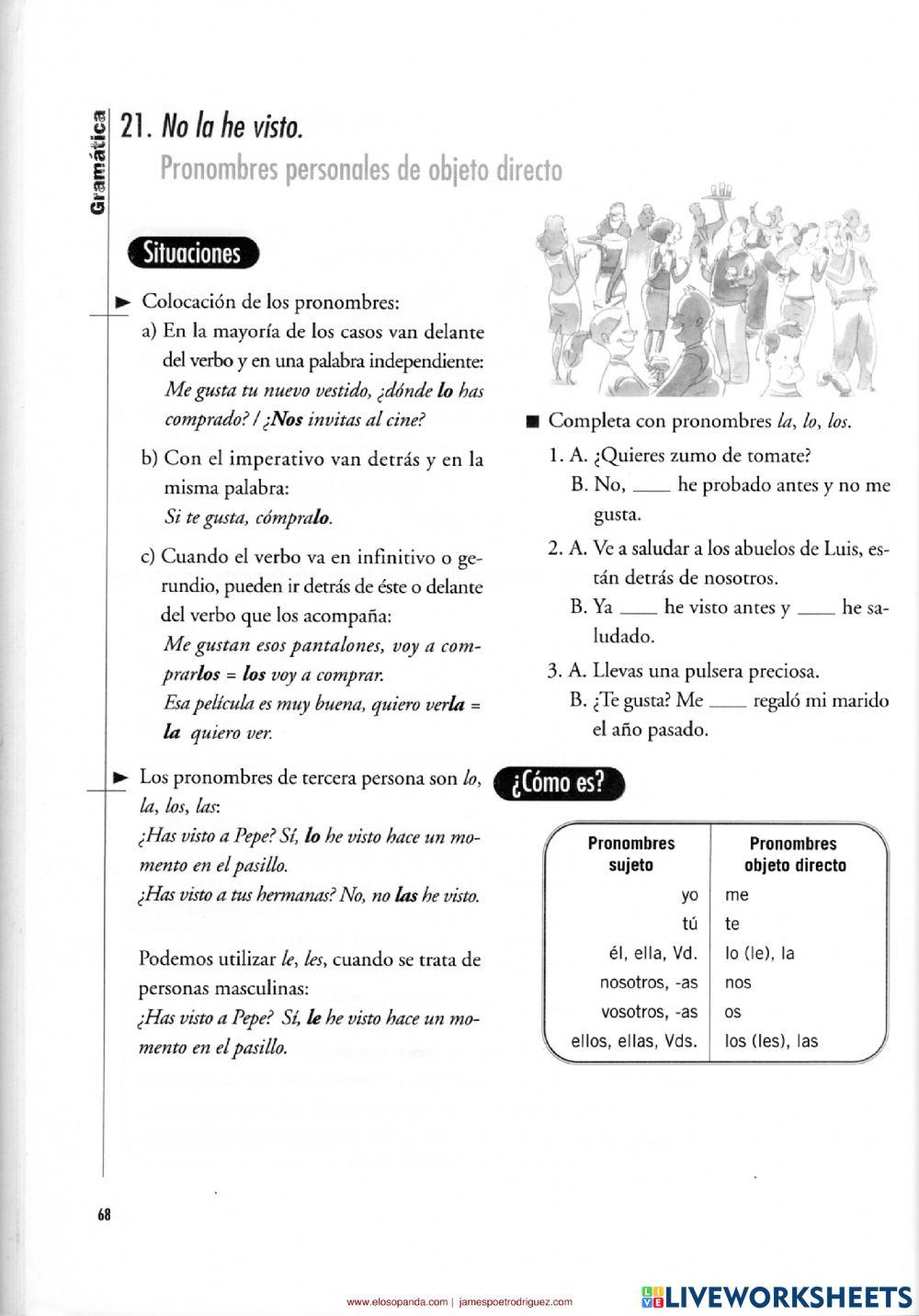 Lo exercise | Live Worksheets