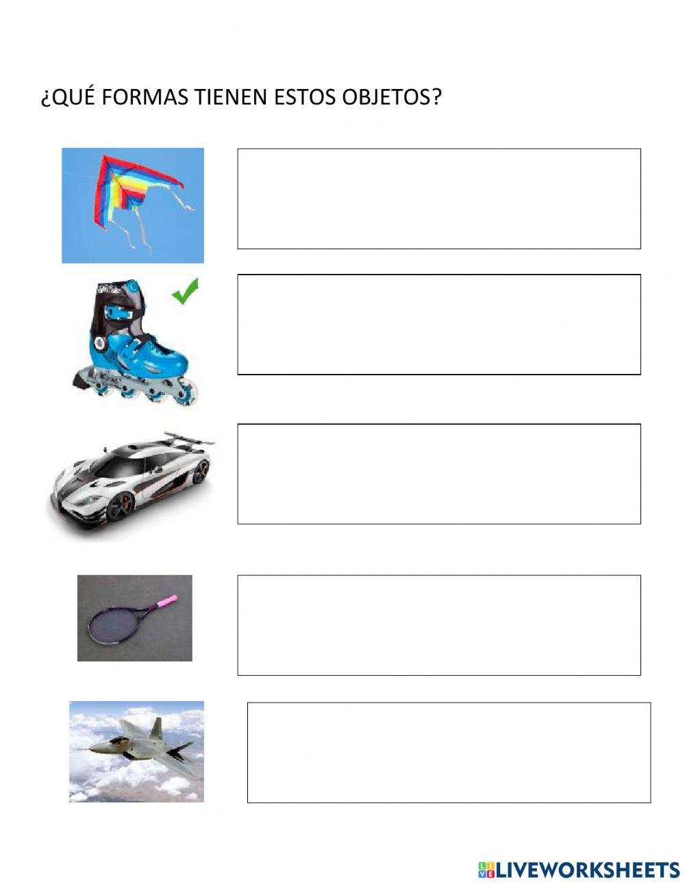 Nombre, forma y función de los objetos 2063018 | Gustavo