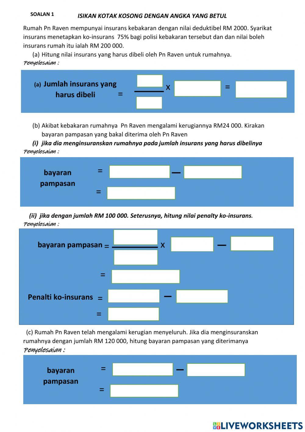 latihan insurans kebakaran dan perubatan 0738