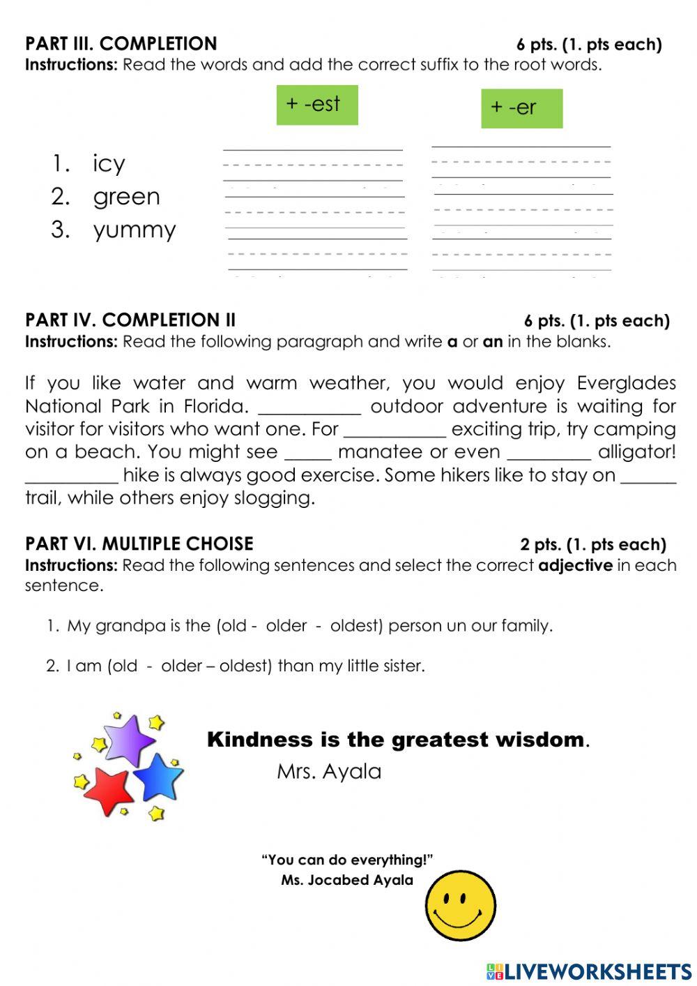 Phonics test online pdf worksheet | Live Worksheets