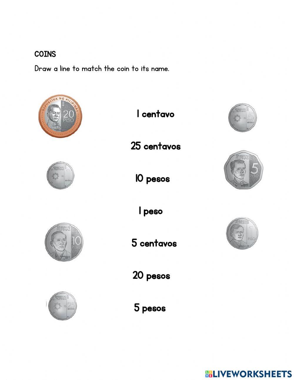 PHILIPPINE COINS-NAME 0849 | sarahmanaog | Live