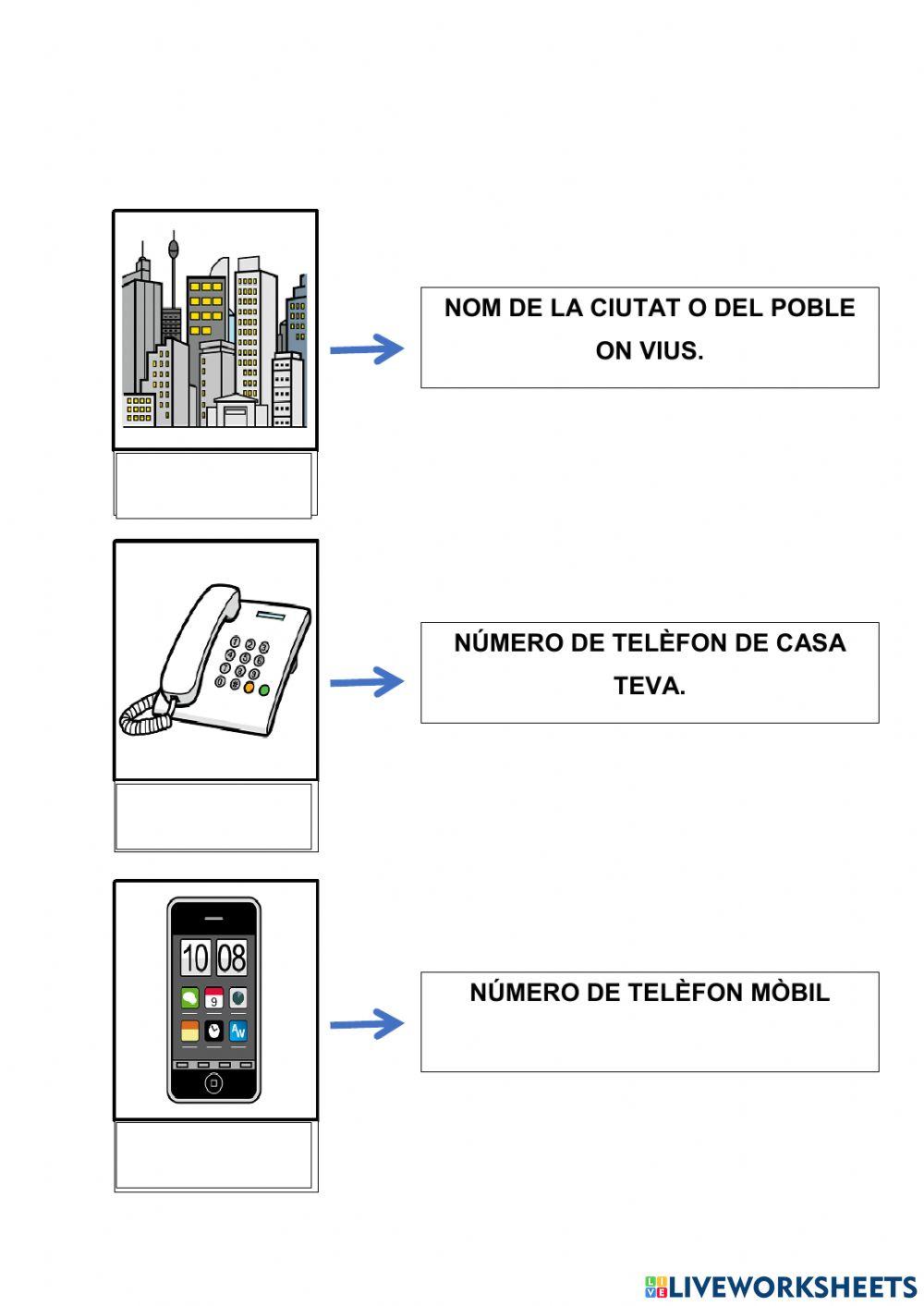 Autonomia personal worksheet | Live Worksheets
