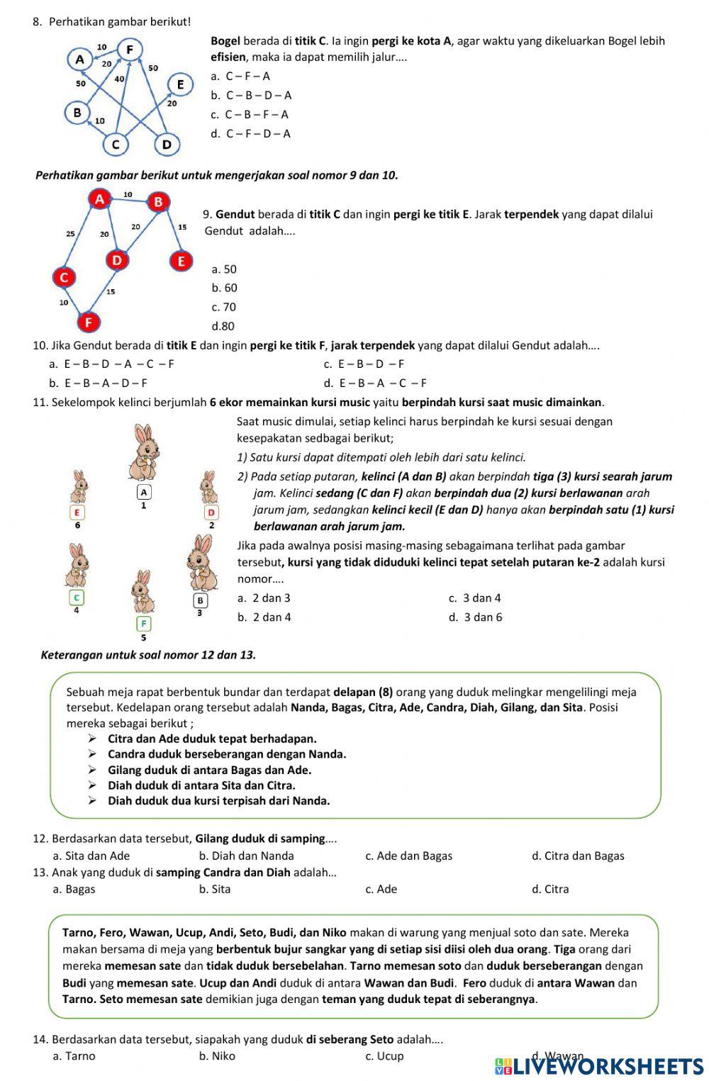 Informatika | LiveWorksheets | 2065816