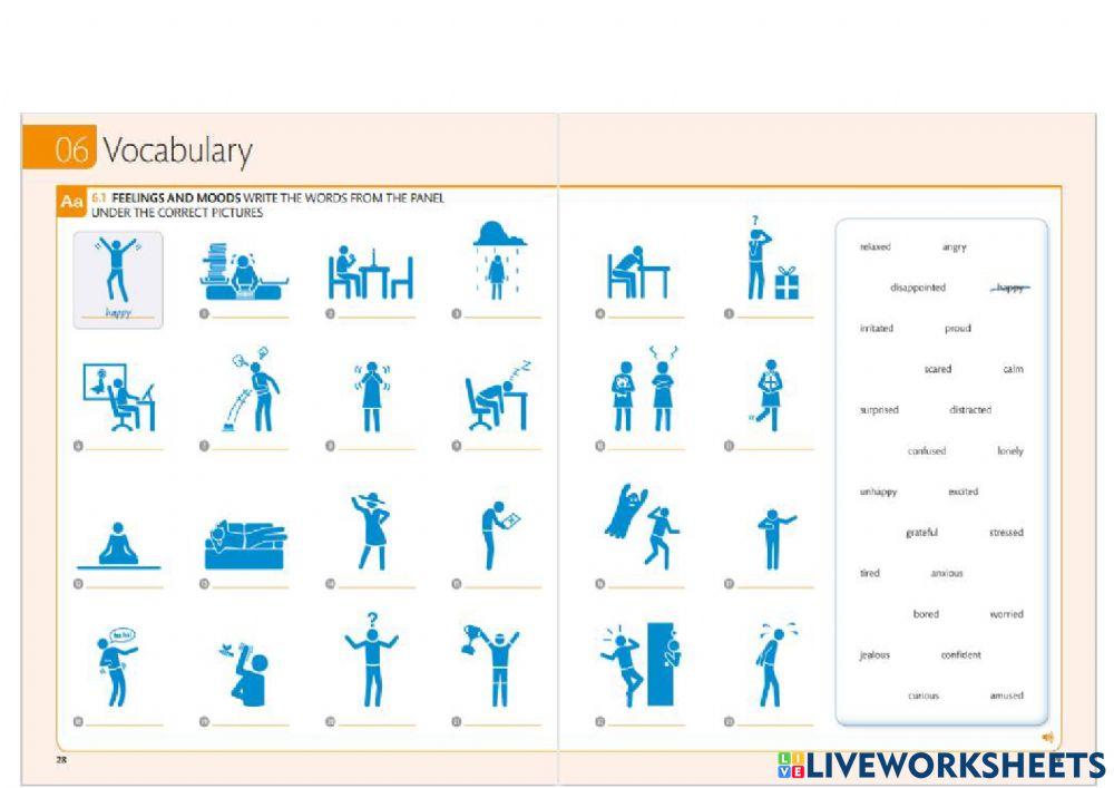 English for everyone Unit 6 worksheet | Live Worksheets